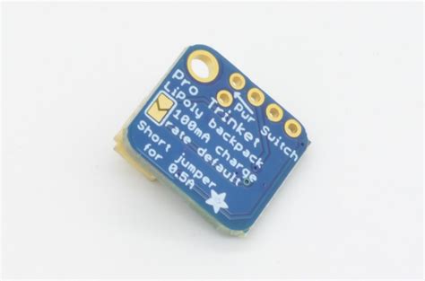 Adafruit Pro Trinket Liion Lipoly Backpack Adafruit 2124 Bc Robotics