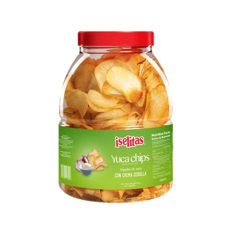 Yuca Chips Cebolla 450gr Iselitas Mi Bodega Express