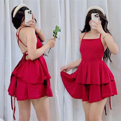 Imxn Kia Mini Dress Shopee Philippines