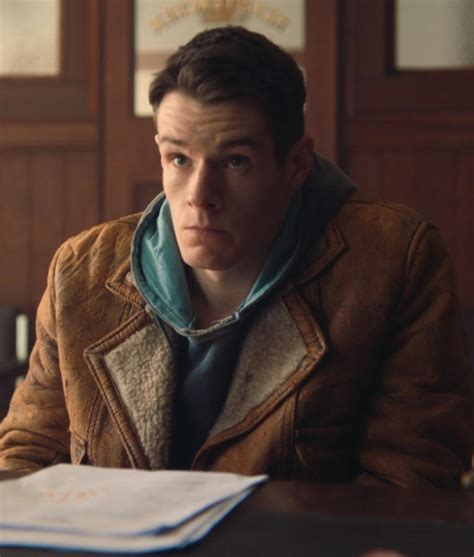 Sex Education Connor Swindells Brown Jacket Usa Jacket