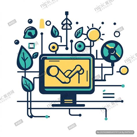 Ai创作图人物编程插画 互联网数据插画 网络it科技发展环保 生态技术环境保护 科技原创插画 科技插画设计 线性运营插画 Ar插画元素 智能科技插画 Xrd创意图标 科技扁平插画 It绿色科技