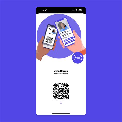 How To Share Your Card From The Businesscards Io IOS App Businesscards Io