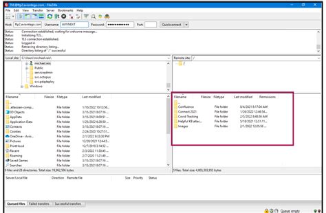 Access And Setup Secure FTP Support Center