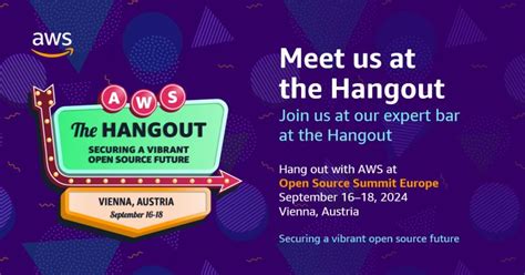 Aws Open Source On Linkedin Osseu Aws Opensource