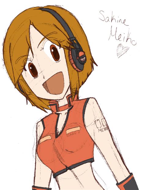 Vocaloid Sakine Meiko By Cherushimetsumari On Deviantart