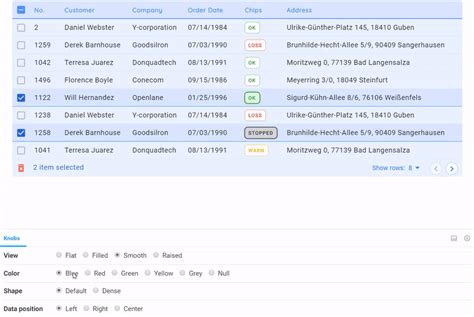 Figma React Ui Kit A Component For Tables Prototypr