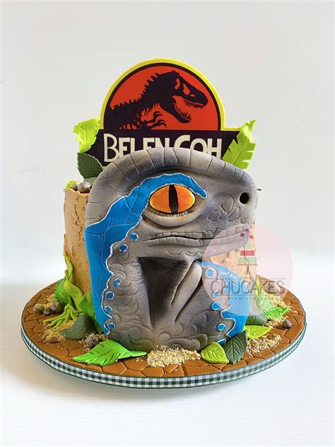 Chucakes Jurassic Park Dinosaur Cake