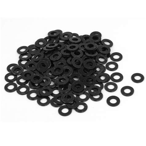 Sourcing Map Rondelle Plate Zinguée Entretoises Attaches M5 X 10mm X