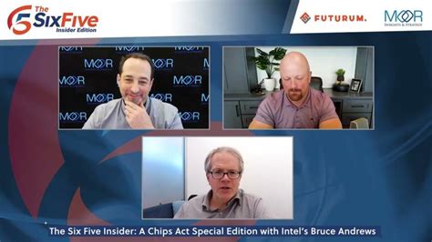 Talking Chips Act With Intels Bruce Andrews The Six Five Insider Dave Guzzi