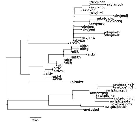 Phylogenetic Analysis Of The Optimal Growth Temperature Gene Of Mutants