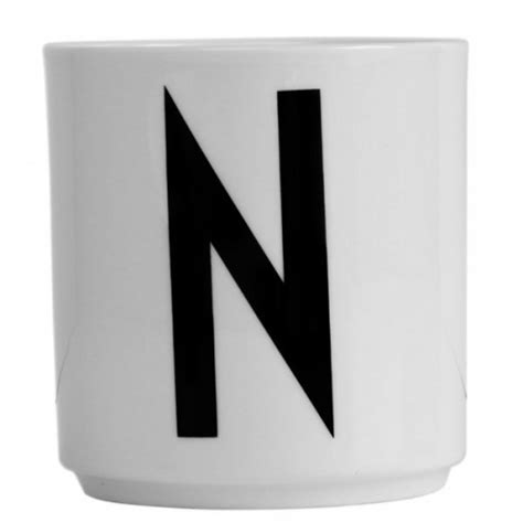 ♋ Design Letters Tasse Weiß N Porzellan Geschirr Kaufen Auf Porzellan