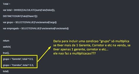 Dividir Valor De Uma Linha Por Outra De Acordo Com Filtro Que For Selecionado Linguagem DAX