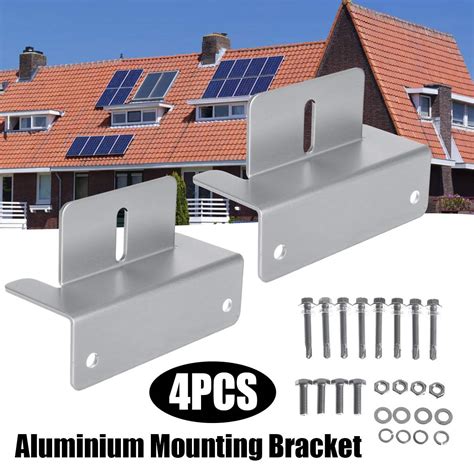 4 Stuks Aluminium Zonnepaneel Montagebeugels Z Beu Grandado