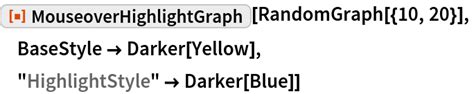 Mouseoverhighlightgraph Wolfram Function Repository