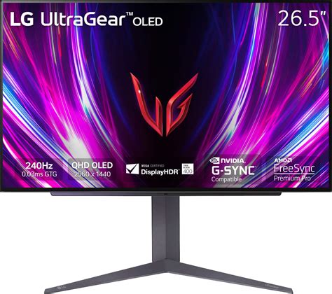Customer Reviews Lg Ultragear Oled Hz Ms Freesync And Nvidia G Sync Compatible