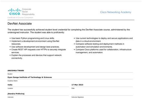 anushka tiwari on linkedin cisco cisconetworkingacademy share