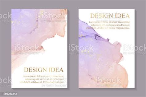 보라색 수채화 파 또는 흰색에 금색 알코올 잉크 스타일의 유체 예술 결혼식 초대장 0명에 대한 스톡 벡터 아트 및 기타 이미지 0명 Rsvp 결혼식 Istock