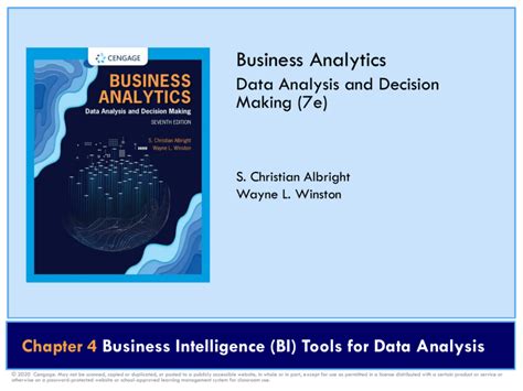 Business Intelligence Tools For Data Analysis