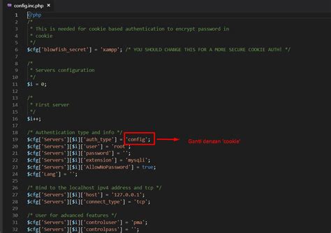 Cara Membuat Password Phpmyadmin Di Xampp Hakko Blogs