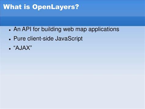 Ppt Openlayers Powerpoint Presentation Free Download Id3081129