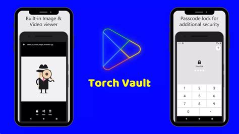 Flashlight Torch Vault App Hide Play Store App