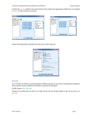Lecture Practical Guidelines Assignment PDF