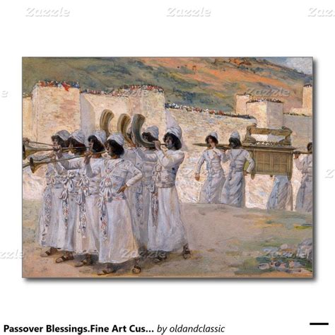 Passover Blessings Fine Art Postcard Zazzle Fine Art Seven