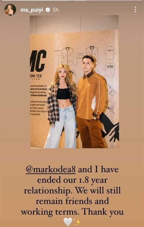 Local Dj Miss Pui Yi Announces That She Has Broken Up With Bf Of Almost