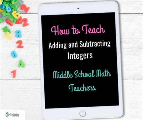 How To Teach Adding And Subtracting Integers In The Virtual Classroom