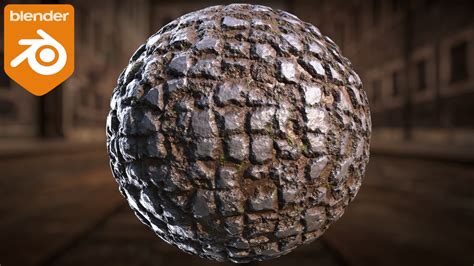 procedural cobblestone material tutorial blendernation