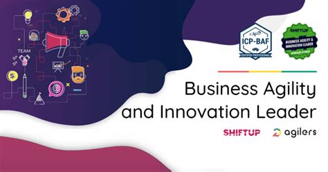 Business Agility And Innovation Leader Icp Baf Online Sympla