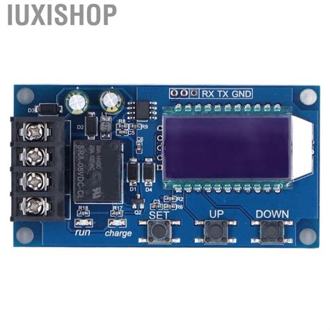 Iuxishop 6 60v 10a Charge Control Module Protection Board Pcb Digital Overcharge Time Switch