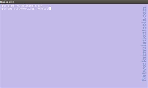 Install Ns2 In Linux Network Simulation Tools Network Simulation Tools