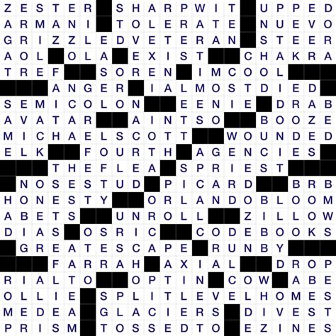 Wsj Crossword Puzzles Archives Wsj Crossword Answers Today