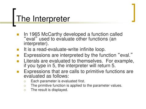 ppt introduction to lisp programming drracket powerpoint