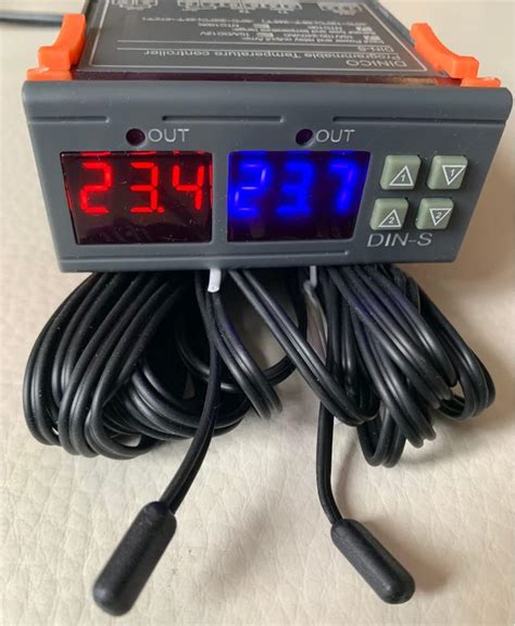 Solar Differential Temperature Controller T2 T1 Thermostat Fr Water Heater Pool