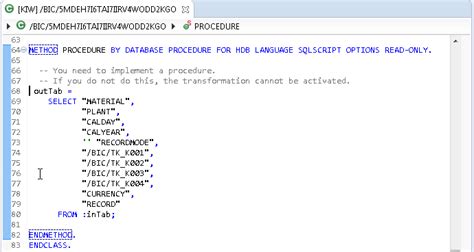 hana based bw transformation sap community