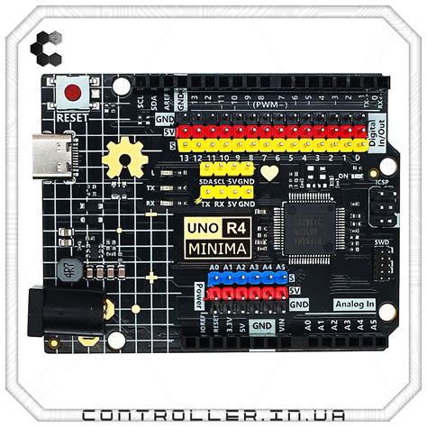Микроконтроллер Arduino Uno R4 Minima Китай Id 2128161418 цена 874 ₴ купить на Prom Ua