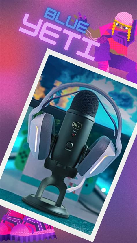 Logitech For Creators Blue Yeti Usb Microphone For Gaming Streaming
