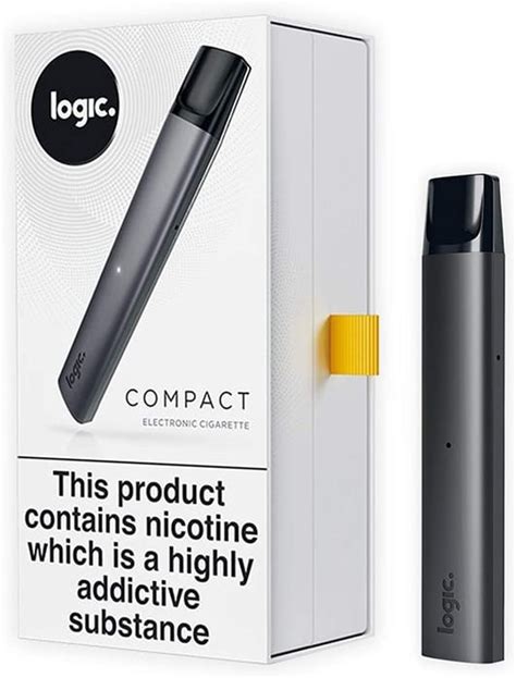 Logic Compact Vape Device Only Slate Grey No Logic Capsules No