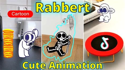 Funny Rabbert Cute Tik Tok Animation Youtube
