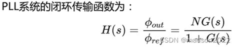 零基础使用matlab求解三阶电荷泵锁相环cppll相关系统参数三阶锁相环 Csdn博客 零基础使用matlab求解三阶电荷泵锁相环cppll相关系统参数三阶锁相环 Csdn博客