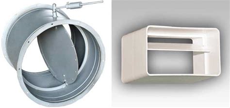 Клапан обратный вентиляционный прямоугольный