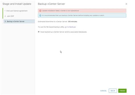 UPDATE INSTALLATION FAILED Virtualization Blog