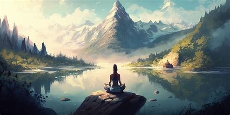 Nature Meditation Wallpaper 4k