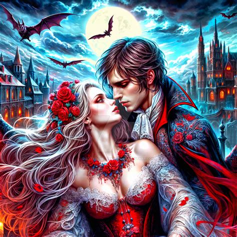 Vampire Romance By Artfromdarkness On Deviantart