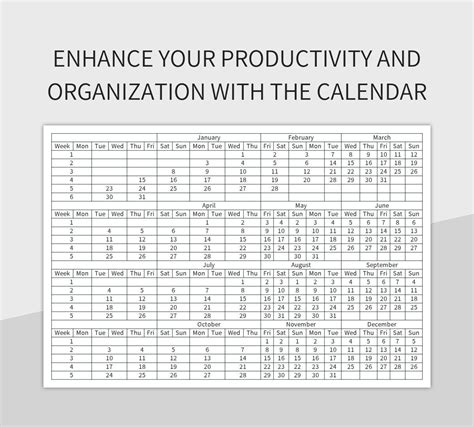 Maximize Your Productivity And Organization With The Ultimate Calendar