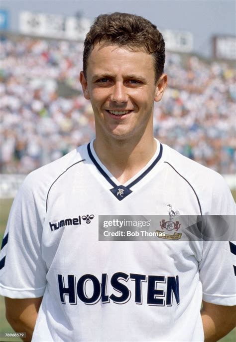 Circa 1991 Steve Sedgleytottenham Hotspur 1989 1994 News Photo