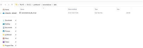 How To Access Localbackup File From Pgadminpostgres Editor That Is