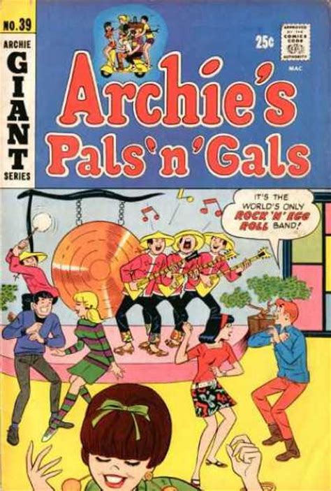 Archie S Pals N Gals Covers Archie S Pals N Gals Covers